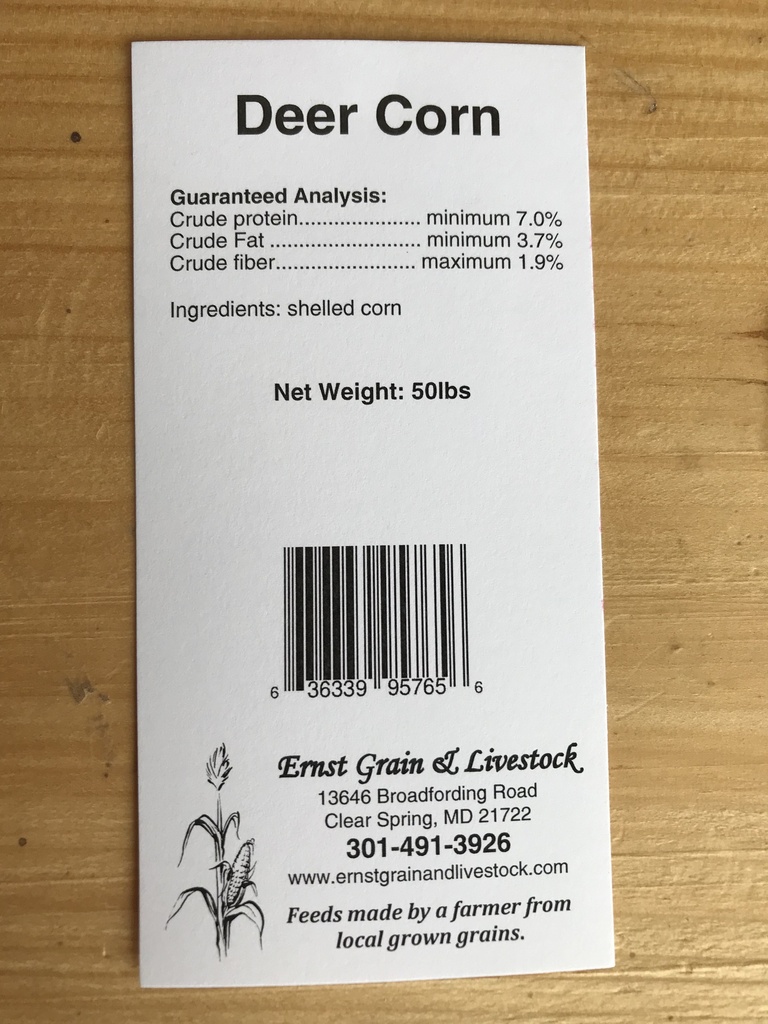 Whole Corn (Deer Corn) | Ernst Grain B2B
